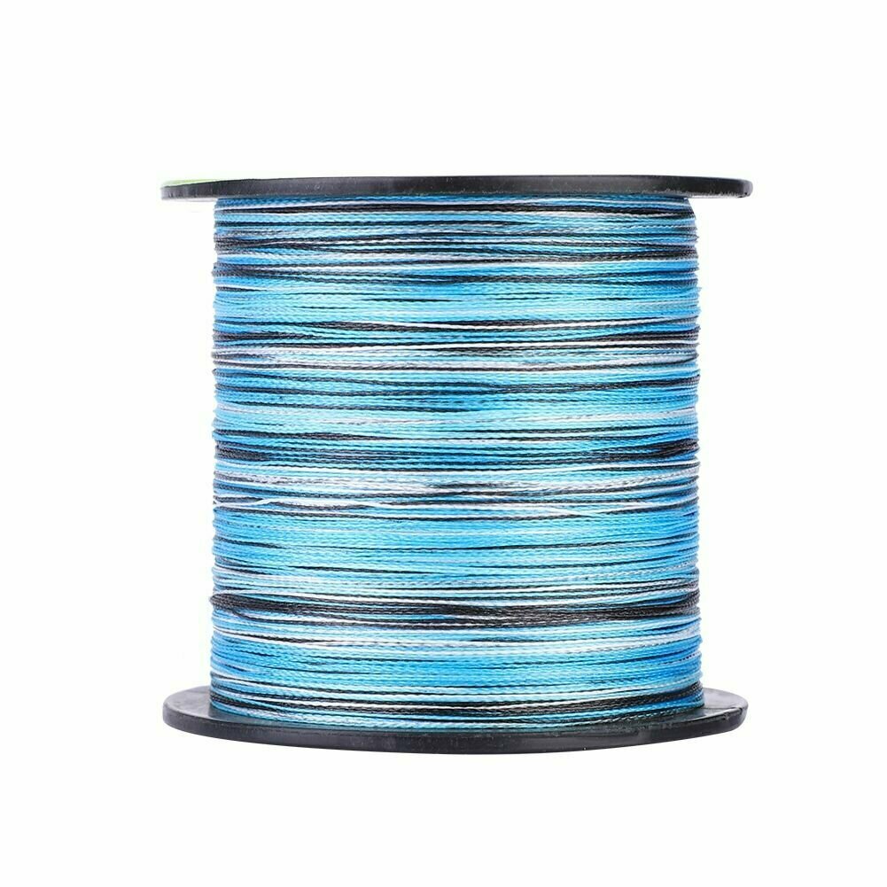 Рыболовная 4-прядная 300-метровая полиэтиленовая плетеная леска для морской рыбалки с переплетением проволоки для воздушного змея (7,0)