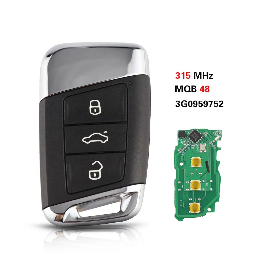 Ключ для VW Skoda Passat MQB 315 МГц, 3G0959752