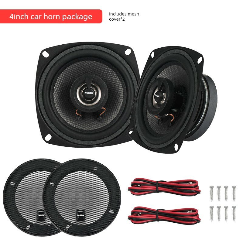 Автомобильные коаксиальные широкополосные динамики (4, 5, 6,5 дюймов, 6x9) для тюнинга авто Большой магнит[4inch