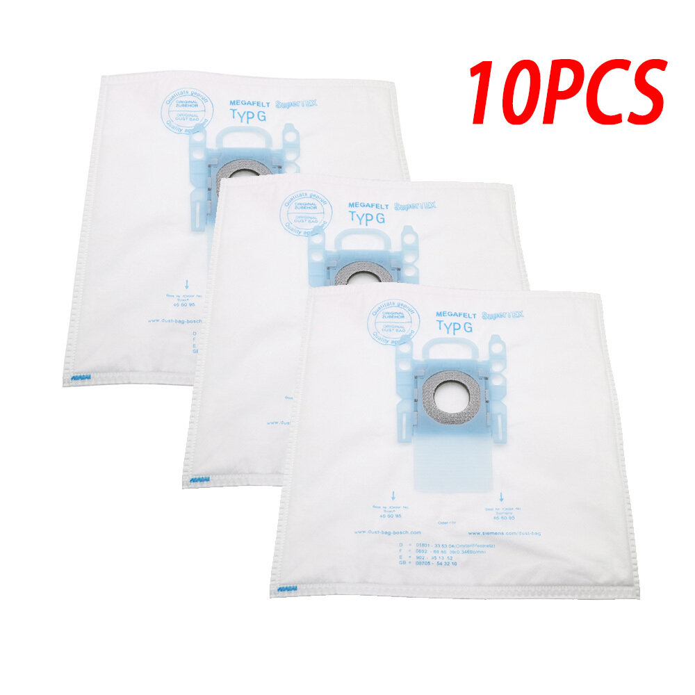Мешки для пылесосов Bosch и Siemens BSG7 BSG6 BSGL3126GB GL30 Микрофибра тип G GXXL GXL MegaAir SuperTex BBZ41FGXXL VSZ5 VS07