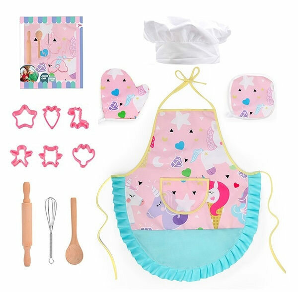 Набор "Повар" (13 предметов) с единорогом