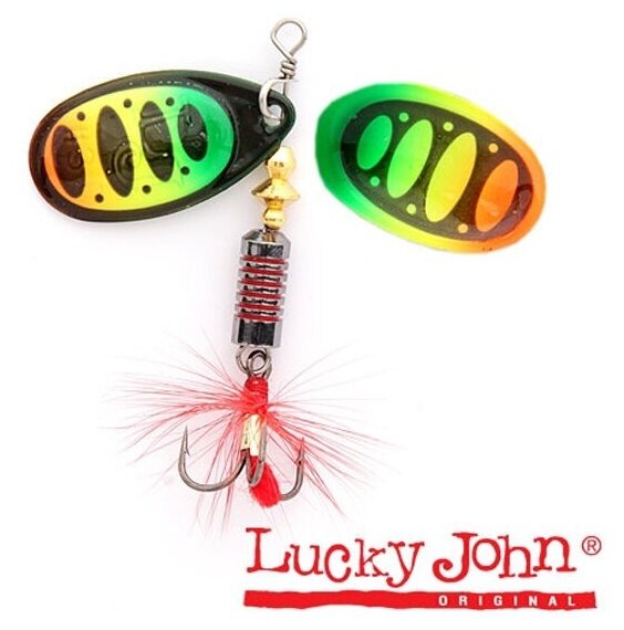 Блесна вертушка Lucky John Bonnie Blade 03 06.4г 008, блистер