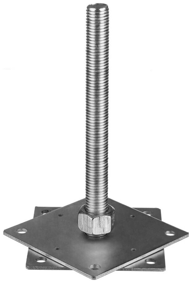 Регулировочная стойка Анкер, 140х140х250мм х М24, ЗУБР