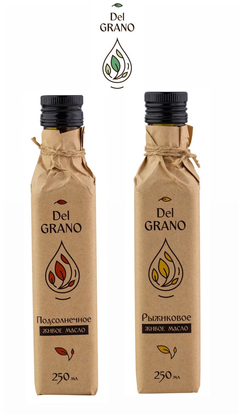 Рыжиковое масло + Подсолнечное масло, сыродавленное, холодного отжима