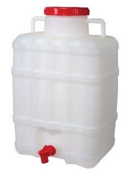 Канистра-умывальник альтернатива М667 20л, белый