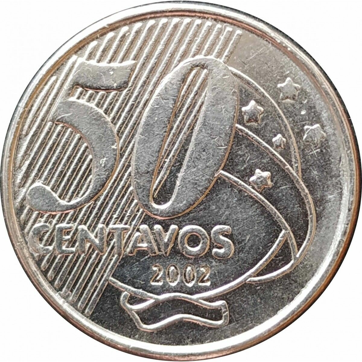 50 сентаво 2002 Бразилия из оборота