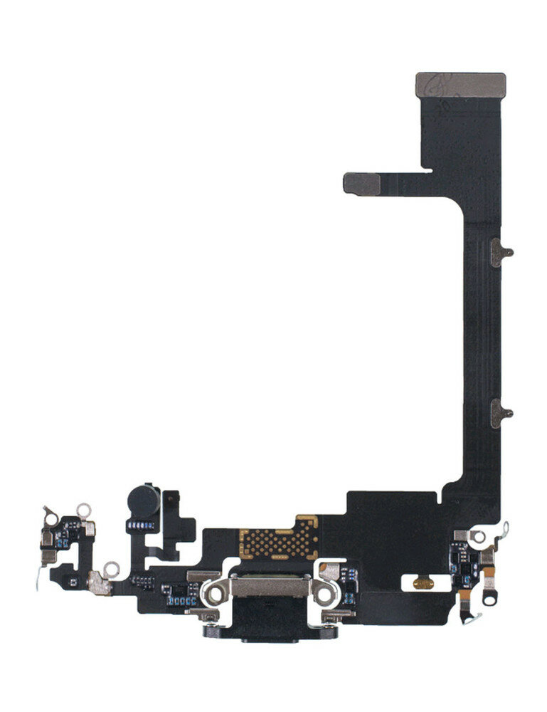 Нижняя плата для iPhone 11 Pro на системный разъем / черный iPhone 11 Pro, (A2160), (A2215), (A2217), 821-02140-06