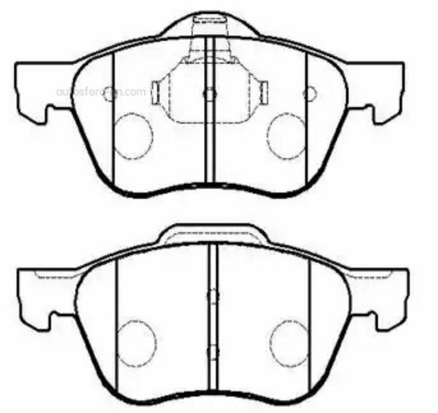HSB HP9077 Колодки тормозные дисковые NISSAN: PRIMERA(WP11)(EUR)