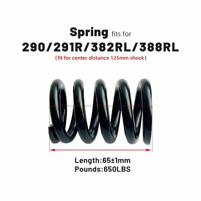 Задний амортизатор EXAFORM 291R Kindshock для горных велосипедов 65mm-650lbs
