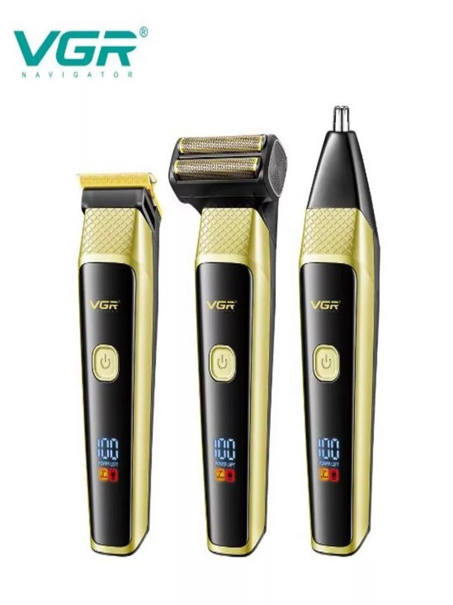 Бритва электрическая VGR V-366 набор 3 в 1