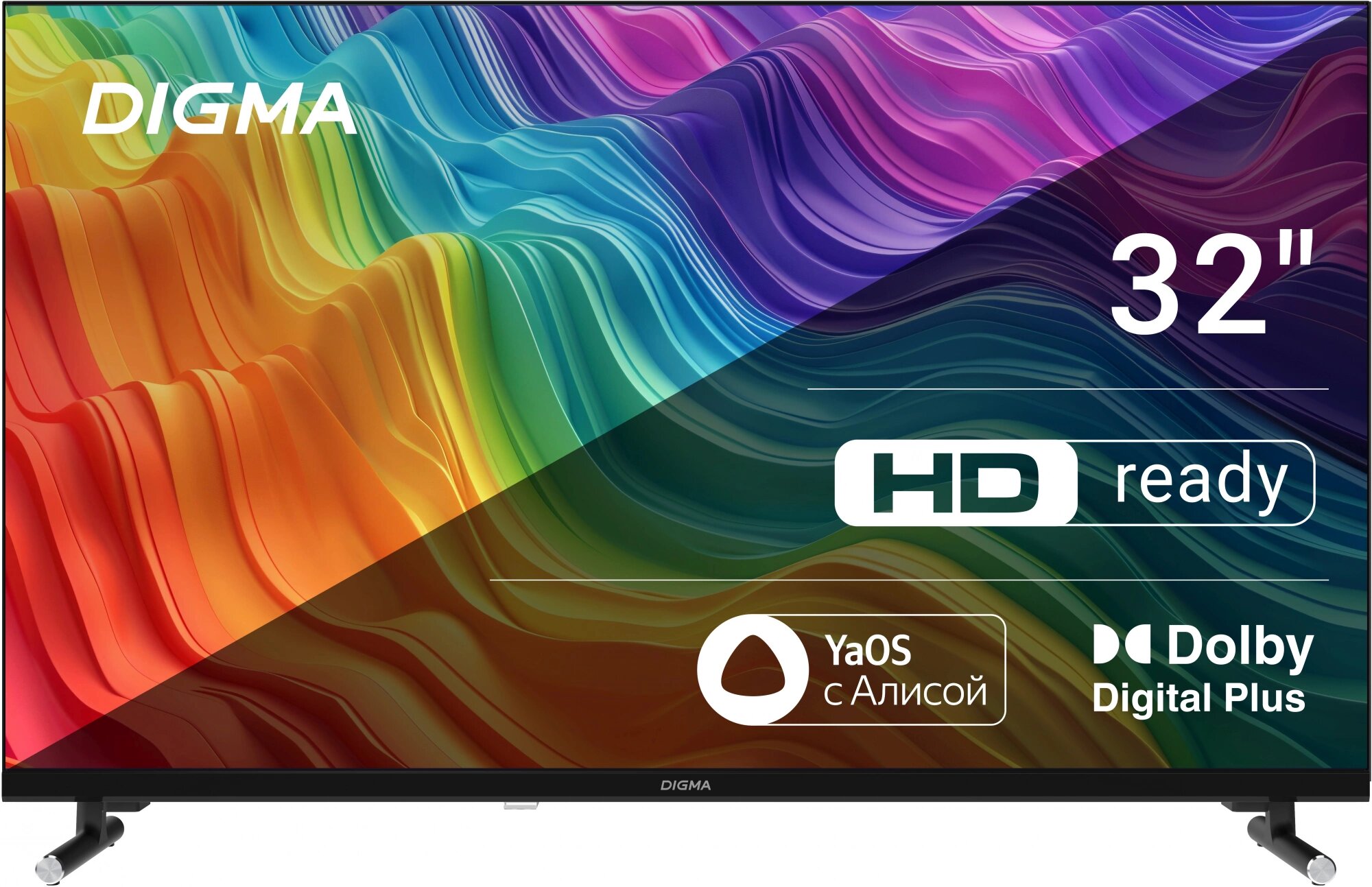 Телевизор Телевизор LED Digma 32" DM-LED32SBB32 Янде