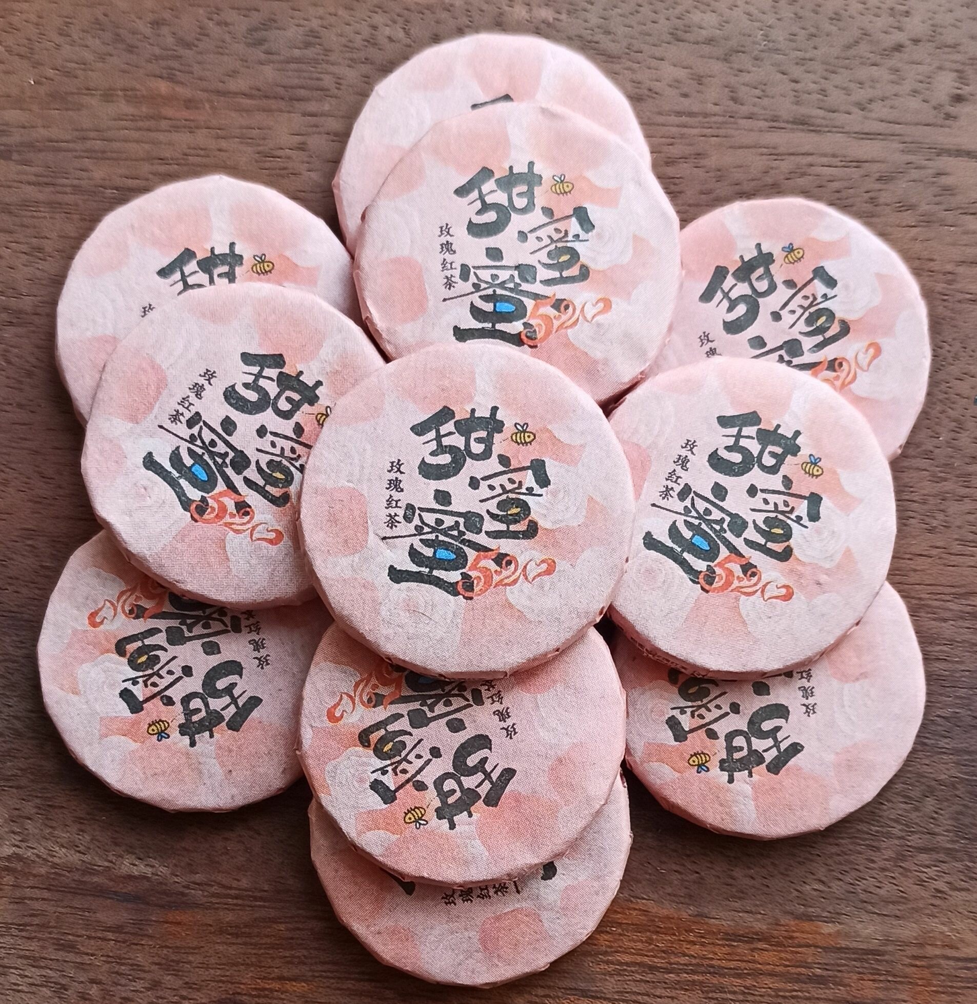 Чай красный Дянь Хунь Медовый аромат. Натуральный чай высокого качества. 17 штук по 6 грамм - 102 грамма.