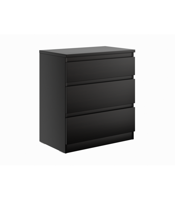 Комод кастор с тремя ящиками, ДСП, цвет Дуб Венге 2.03.02.060.5