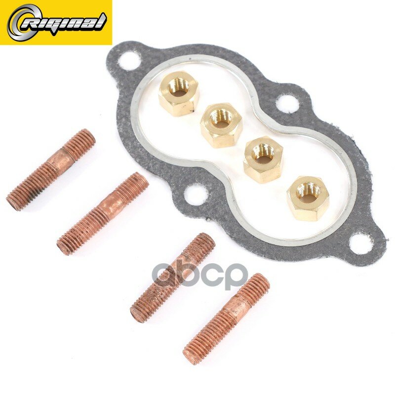 РК приемной трубы для а/м Г-3110,3102 дв.4062.10 латунь Riginal RG311050120380020 Riginal арт. RG311050120380020