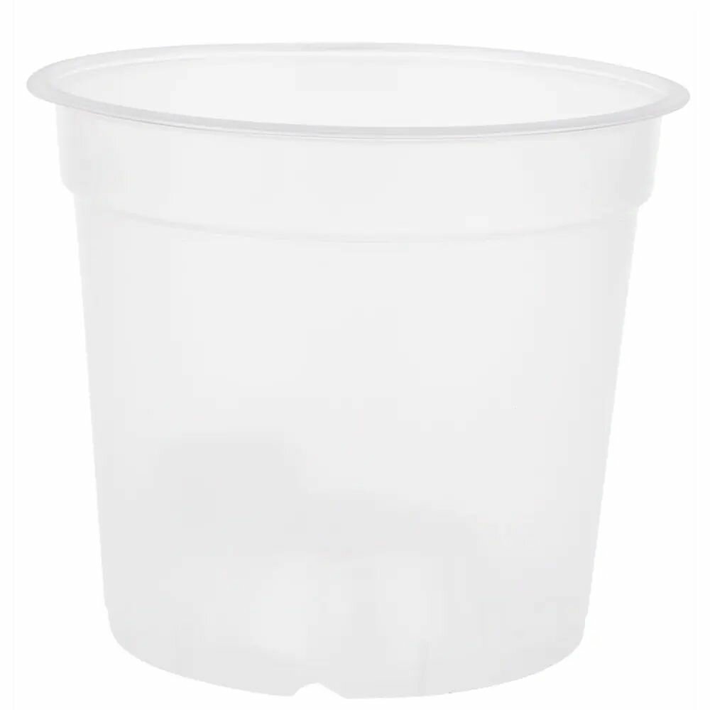 Горшок цветочный Орхидея ?15 h12.5 см v1.5 л пластик прозрачный