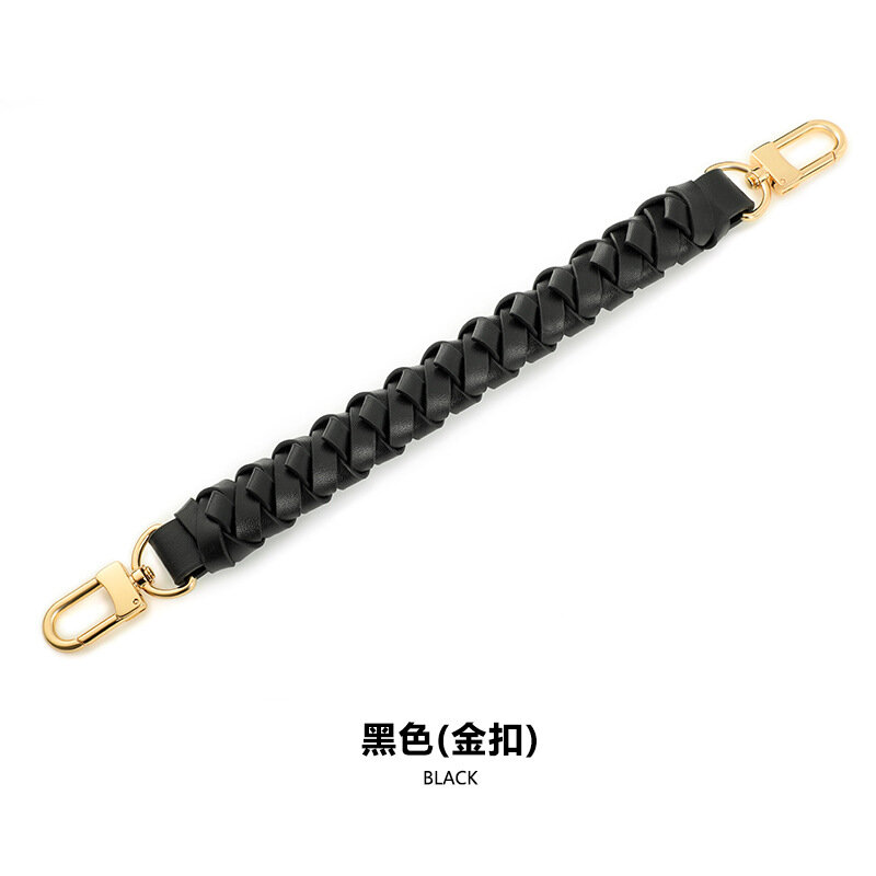 Ремешок для сумки Ma Huangshi MHS-C-31, плетеный, из микрофибры, пряжка из чёрного золота