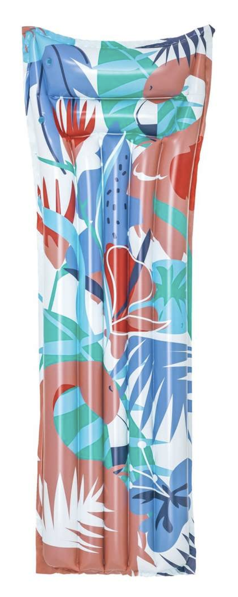 Матрас для плавания Bestway / Бествей Fashion надувной, из ПВХ, разноцветный, размером 183х69см / товары для активного отдыха