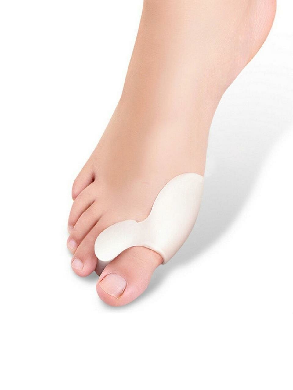 Фиксатор для коррекции большого пальца ноги Просто Полезно, 2шт