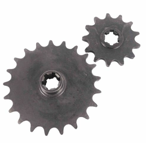 Задняя Звезда на мотороллер Муравей ИЖ + передняя под цепь мотоцикла ИЖ