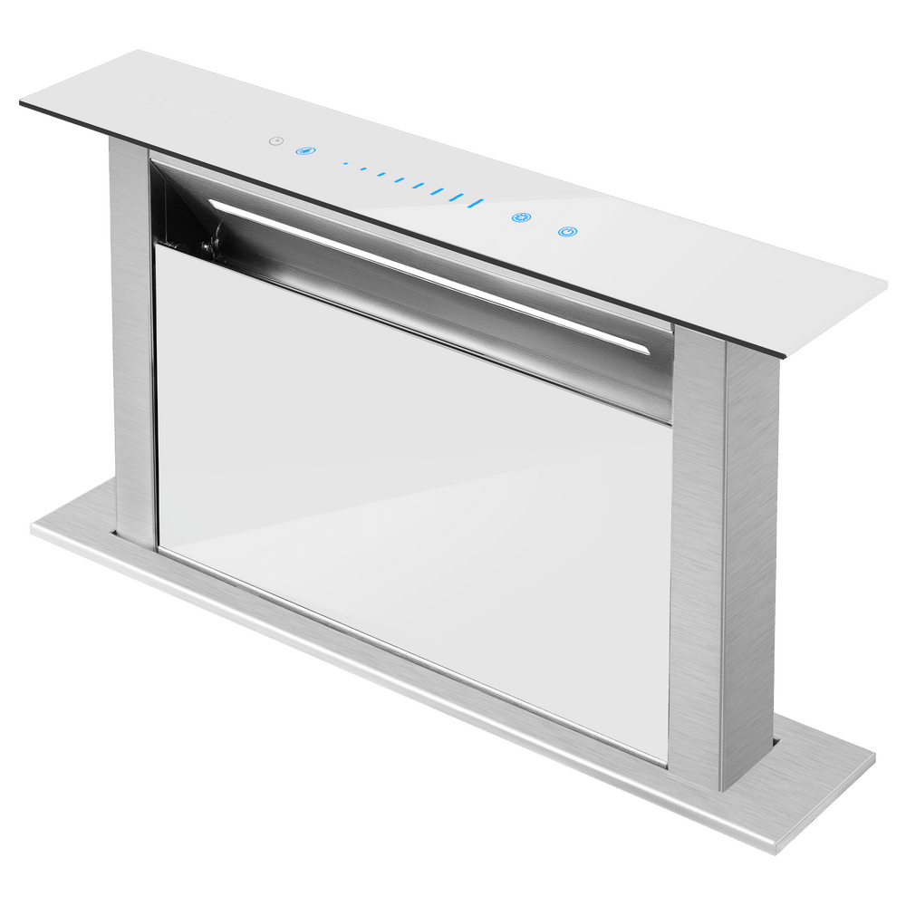 В столешницу вытяжка MAUNFELD Prestige 90 белый