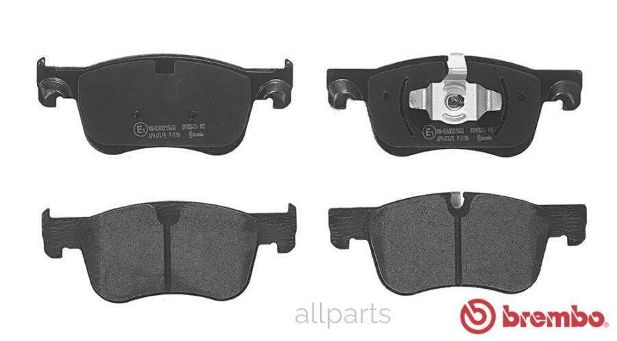 BREMBO P61116 P61116 колодки дисковые передние!\ Citroen Picasso/Grand Picasso 1.6/2.0i/HDi 13>