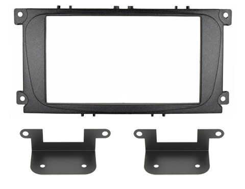 Переходная рамка Intro RFO-N15 для Ford Focus 2 рестайл, Mondeo 07+, S-Max, Galaxy 2DIN (крепеж)