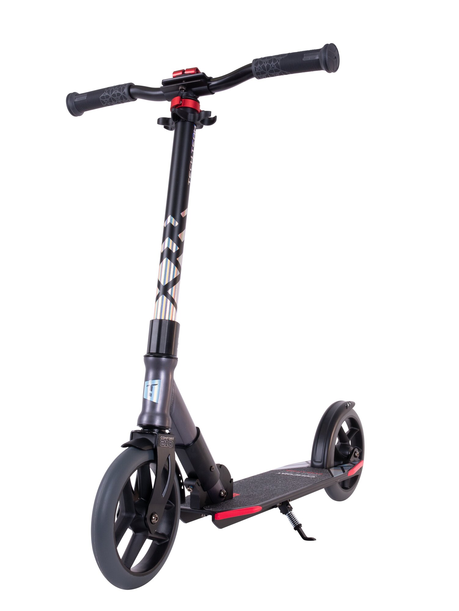 Самокат TECH TEAM Comfort 210 Evolution 2025, Цвет красный