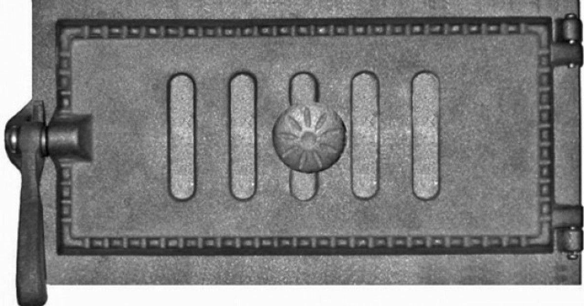 Дверка поддувальная ДПУ-3, 290х140