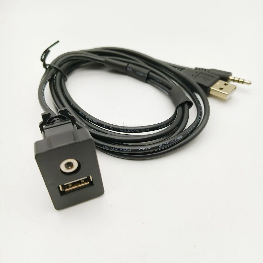 Автомобильный переходник CD AUX USB-кабеля удлинитель аудио USB/AUX-порт для Toyota Corolla 4runner Highlander Socket