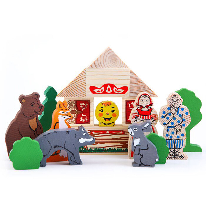 Конструктор Колобок 18 деталей, арт. 4534-2