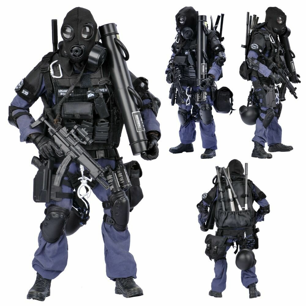 Коллекционная подвижная /фигурка swat Солдат door-kicker 30cm(коробка)/Подарок парню на, игрушки для мальчика -hz