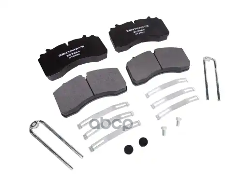 Колодки дисковые тормозные! с р/к WVA 29336/29162 Schmitz, Wabco MAXX22T ZENTPARTS арт. Z07224