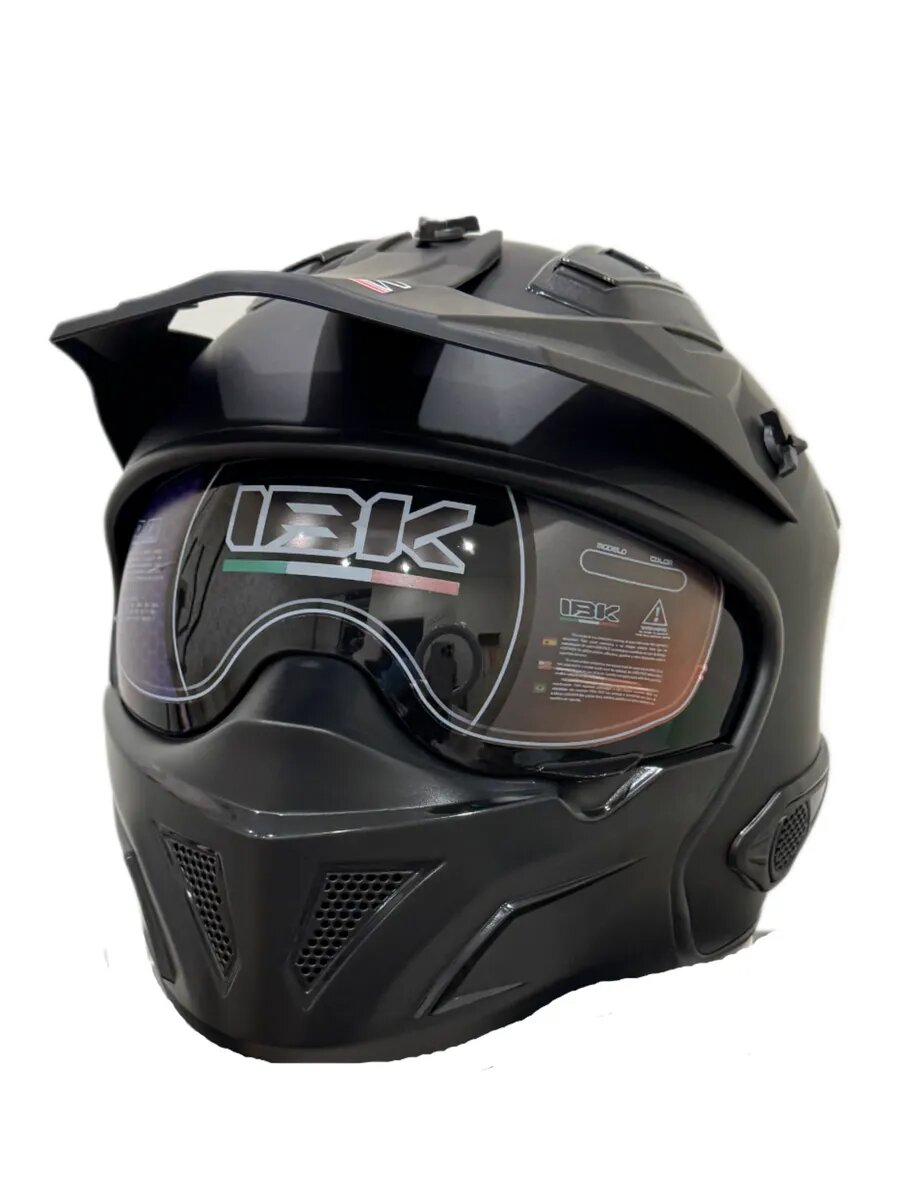 Мотошлем мотард "IBK" L