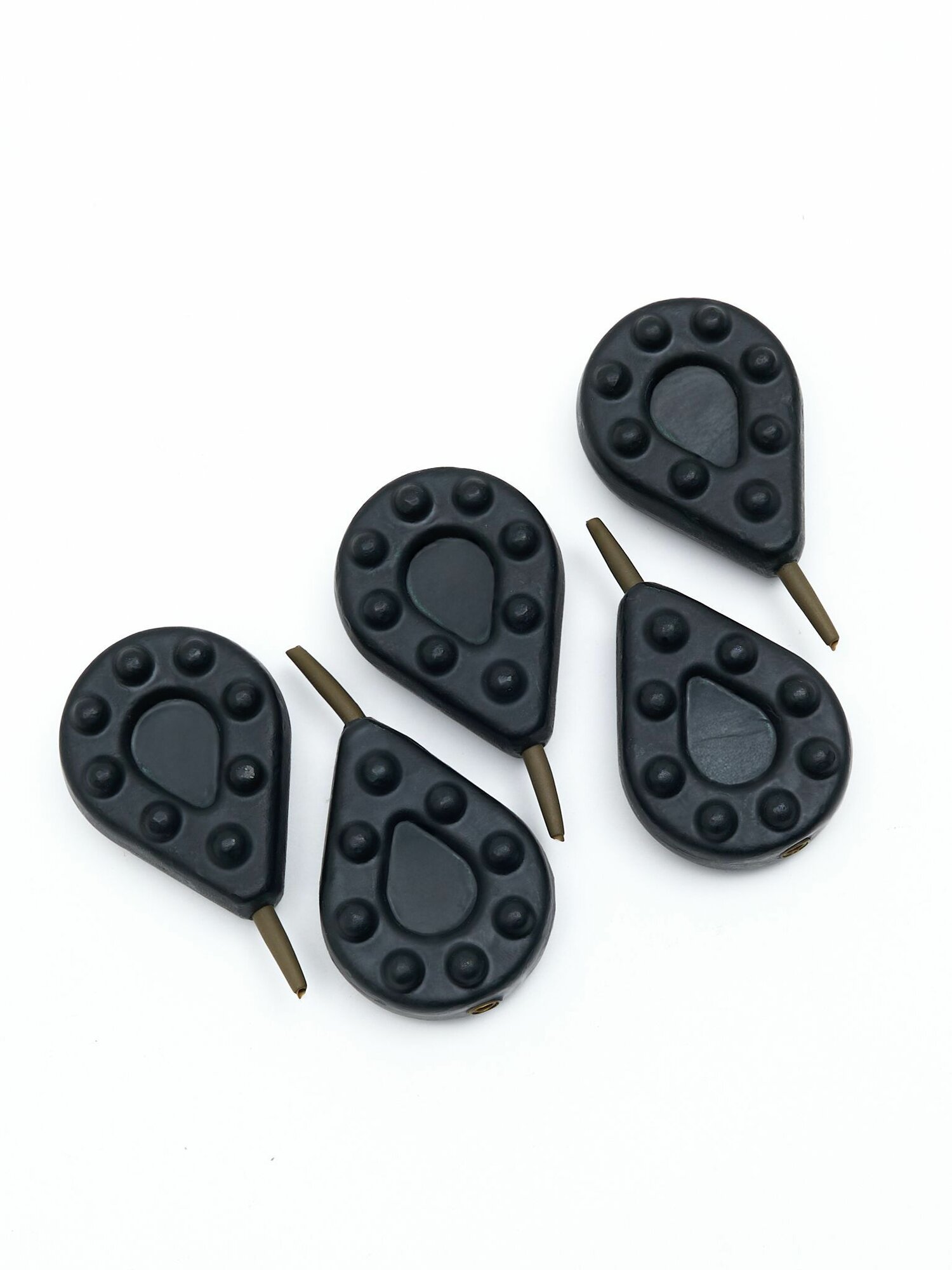 Груз карповый (Грузило) Inline FLAT GRIP 140g 5 шт в упаковке