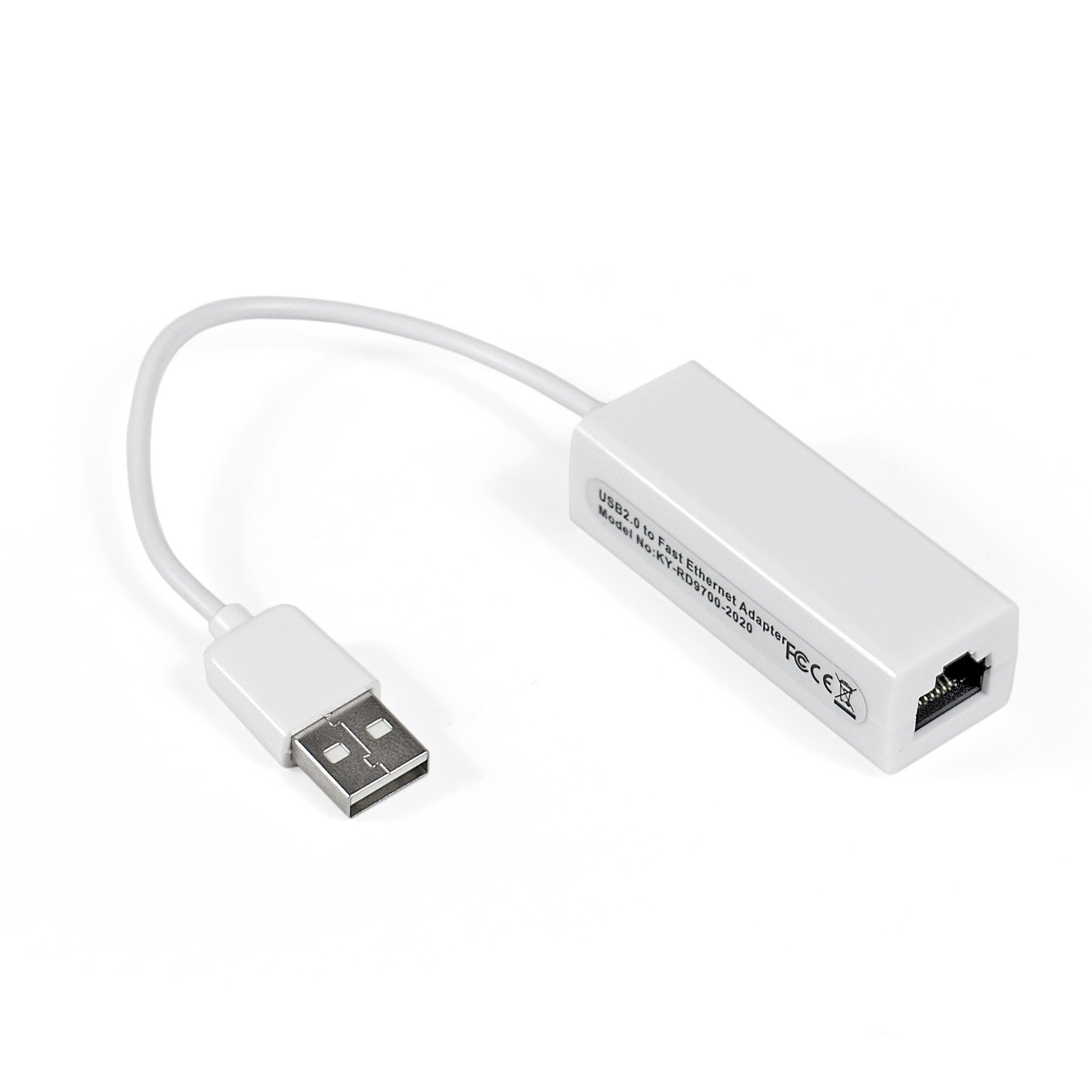 Кабель-адаптер ExeGate EXE-UA2-45 (USB2.0 --> 1xRJ45 UTP 10/100Mbps) EX284936RUS