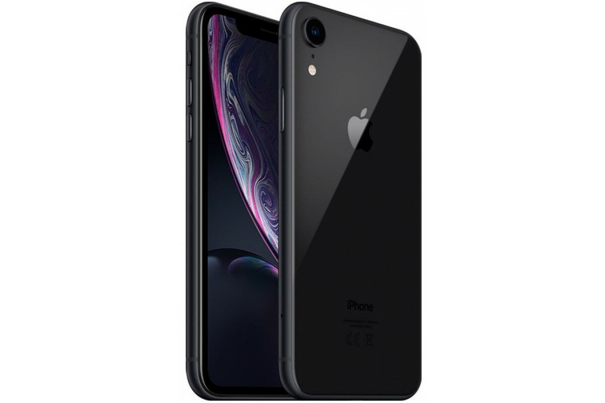 Смартфон Apple iPhone XR 64GB Black Б/У уценка