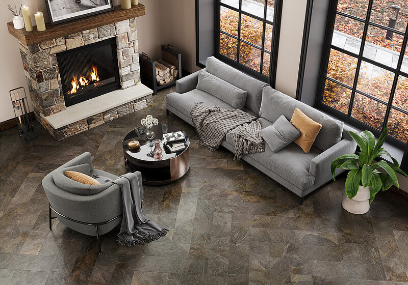 Керамогранит Delacora Santorini Bronze лаппатированный GP2090SNN31L 20x90 см