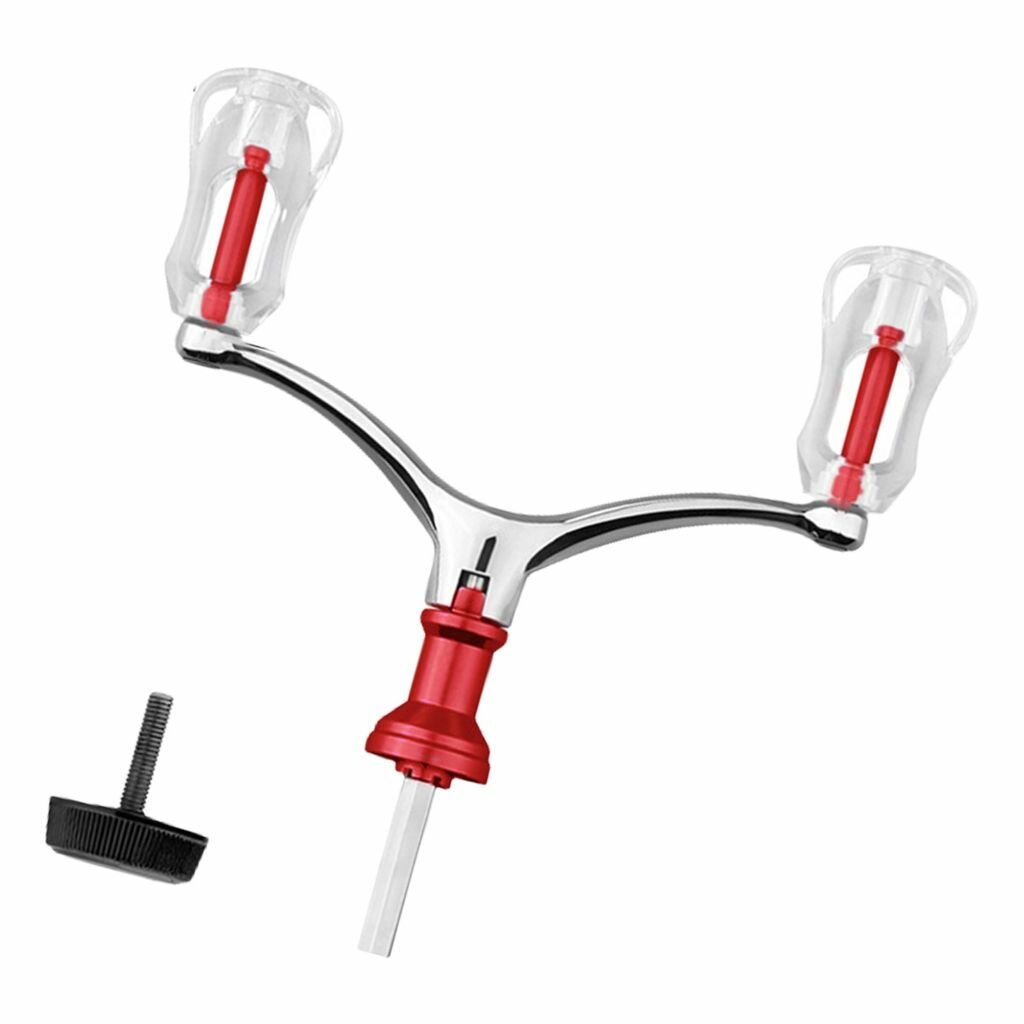 Коромысло Рыболовной Катушки Luya spinning Wheel Rocker Arm-Прозрачный Красный