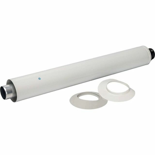 Труба коакс. 60/100 с наконечником 830 мм STOUT (SCA-6010-000830)