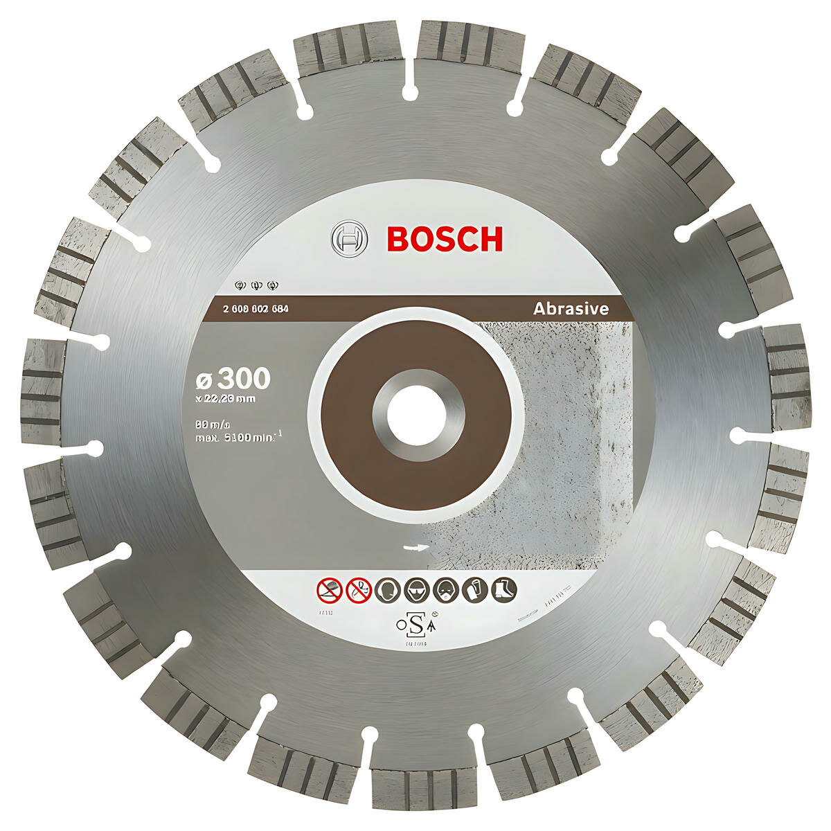Диск алмазный 300 х 22.2 мм Best for Abrasive BOSCH 2608602684