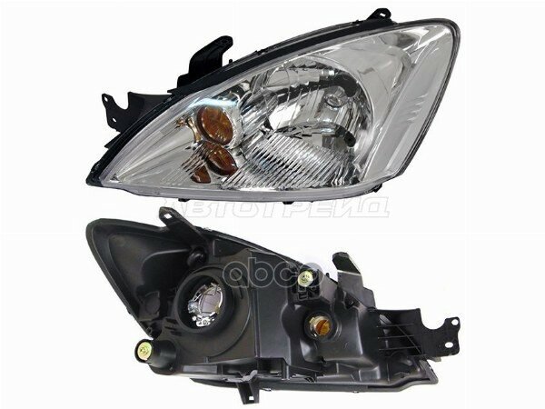 Фара Mitsubishi Lancer 02-10 (Слева/ Галоген/ Ручная регулировка) Sat арт. ST-214-1172L