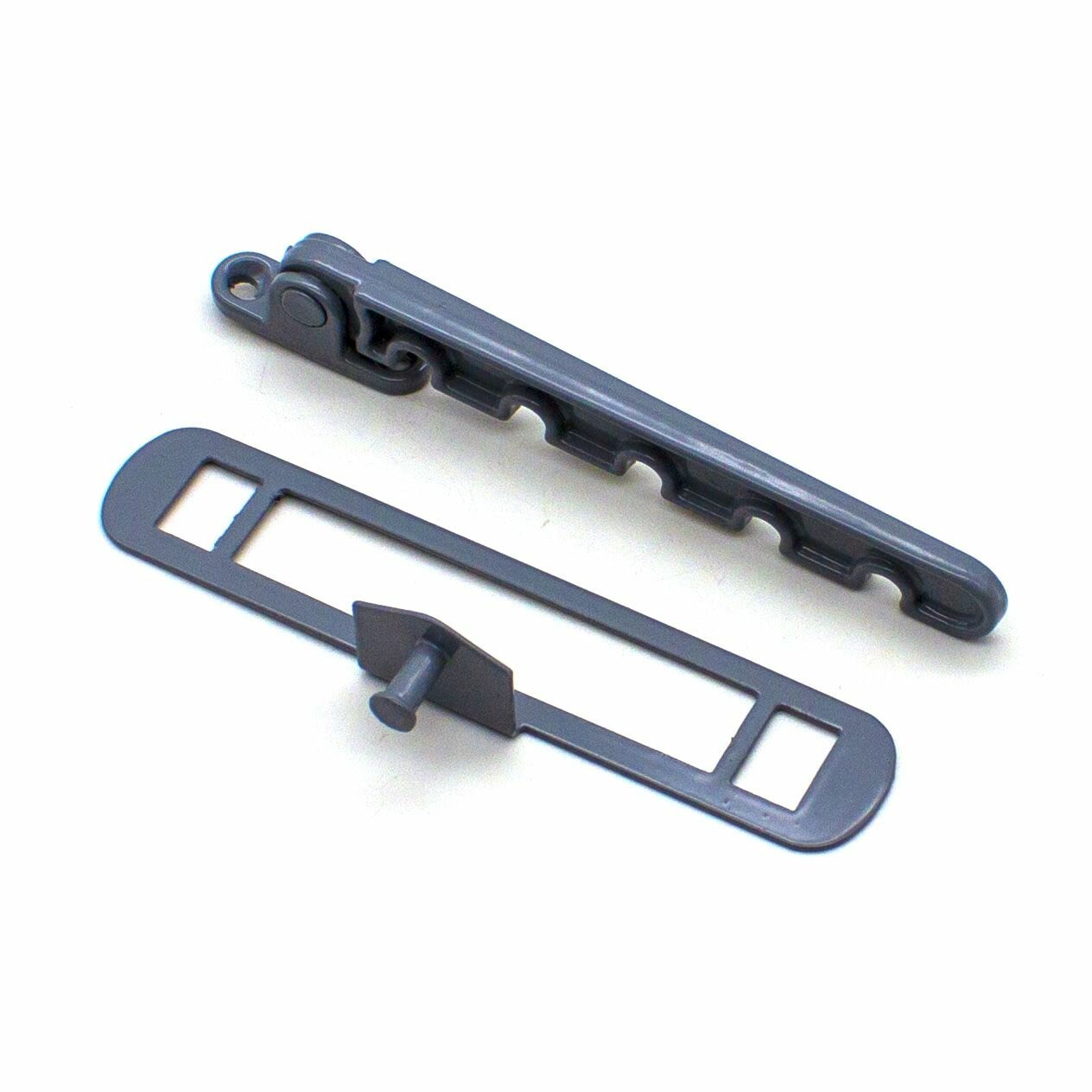 Гребёнка для алюминиевых окон (ограничитель) металл тёмно-серая RAL7046 Антрацит