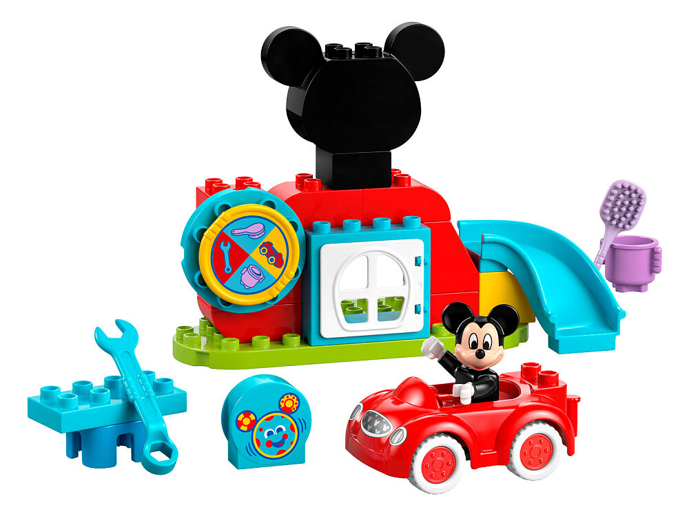 Конструктор LEGO DUPLO 10454 Конструктор Клуб Микки Мауса и машина