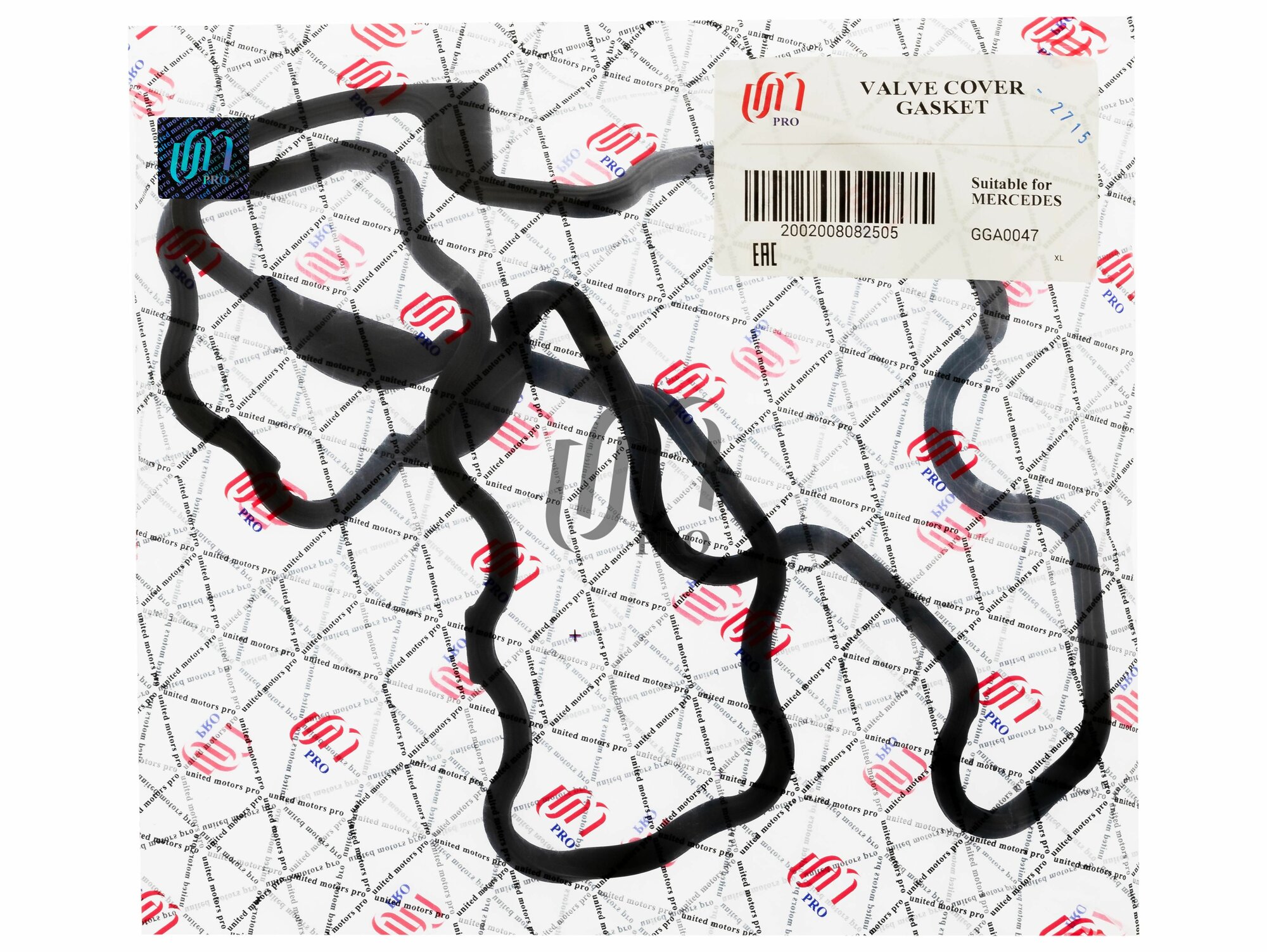 Прокладка клапанной крышки MB M113 (113 016 0221), левая UMpro