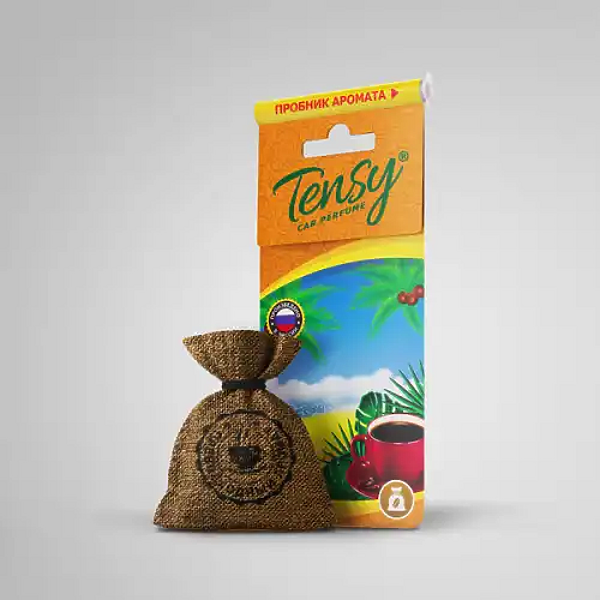 TENSY TME-05 (4665299442977_TY / TME05_TY) тme-05 ароматизатор tensy(кофе) мешочек с шнурком, 12шт. / бл\