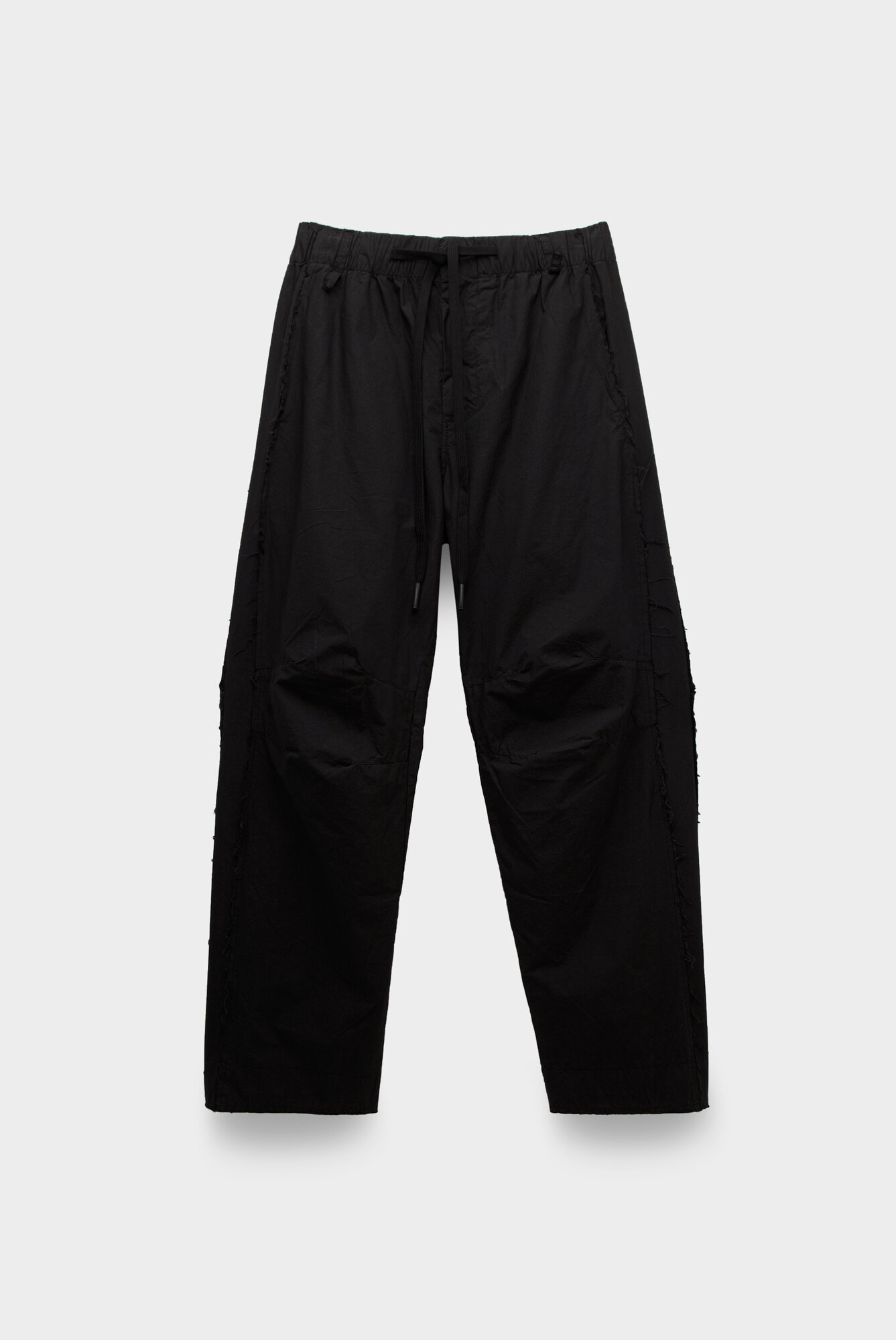 Брюки cropped pants raw cut details