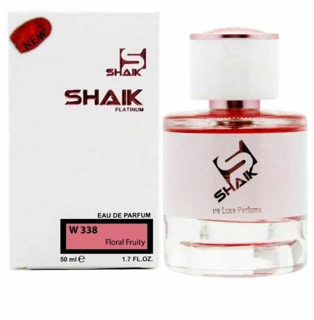 Парфюм женский SHAIK PLATINUM № 338 BECAUSE YO масляные духи женские , туалетная вода 50 мл