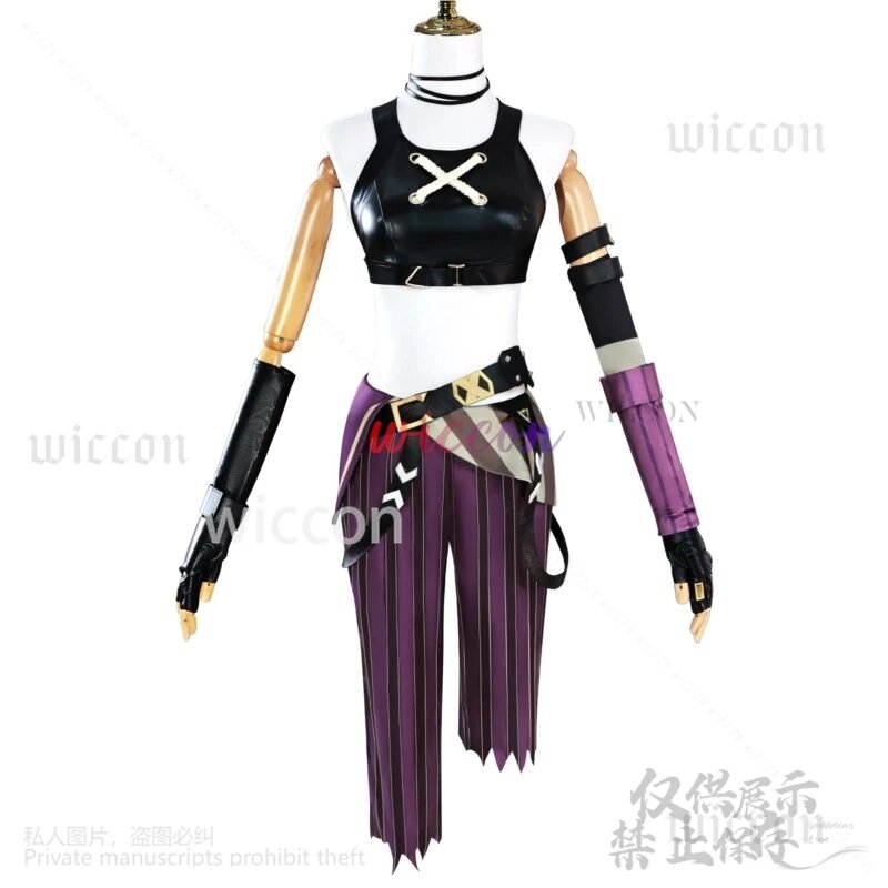 WICCON LoL Jinx Косплей Костюм М, suit B