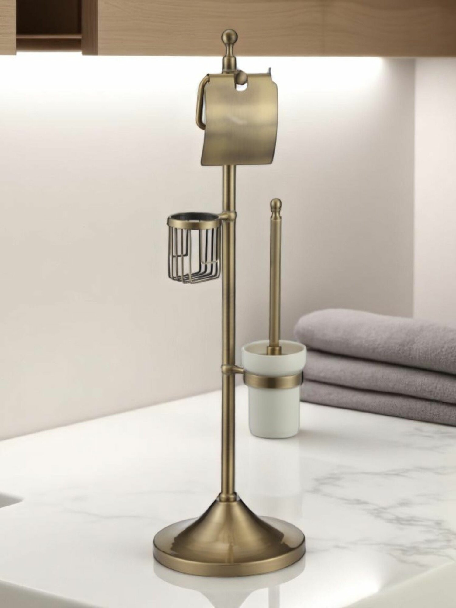 Стойка для туалета 3 в 1 GANZER GZ30037-D Ретро