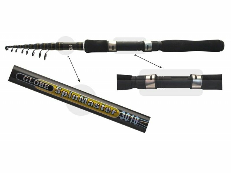 Спиннинг Spinning Master, телескопический, длина 3 м, тест 10-30гр